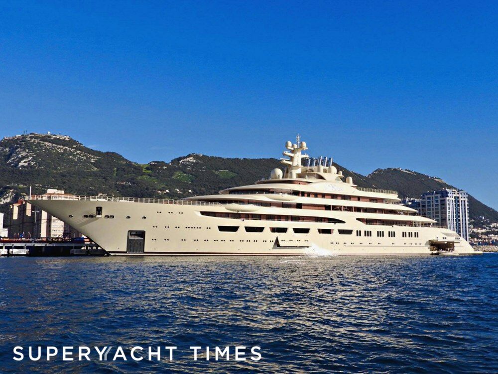 In Pictures: Dilbar in the port of Gibraltar