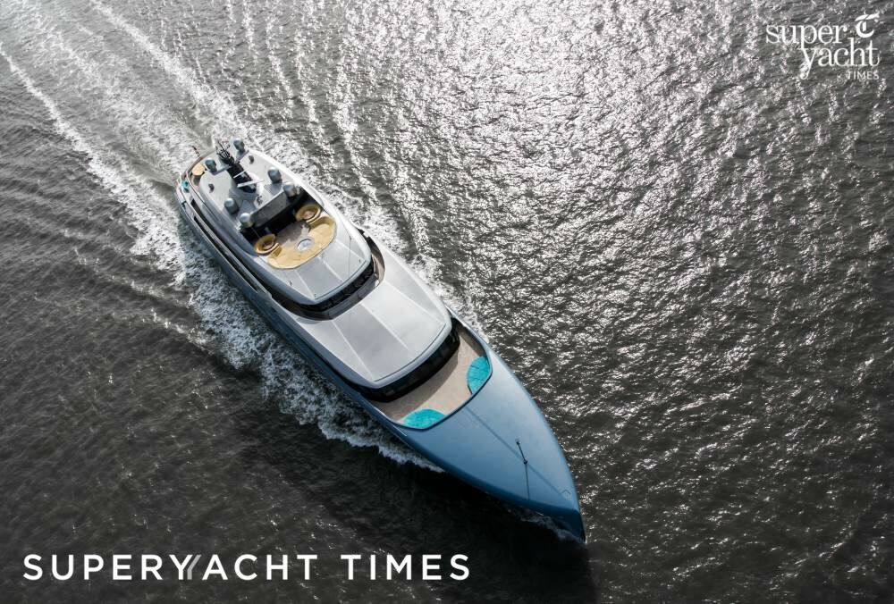 Exclusive: the 98m Aviva in action for first time