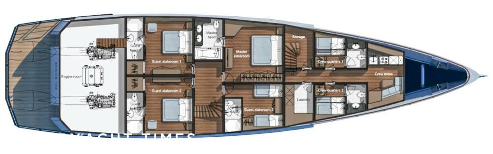 Bering Yachts’ new B105 Coastal Series project