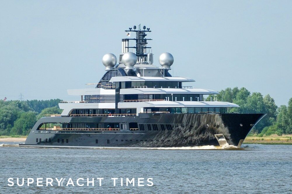 Exclusive: 135m Lürssen project Thunder departs on sea trials