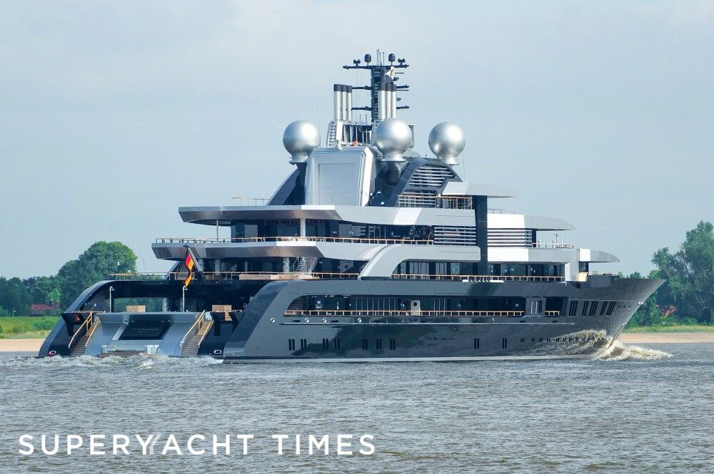 Exclusive: 135m Lürssen project Thunder departs on sea trials