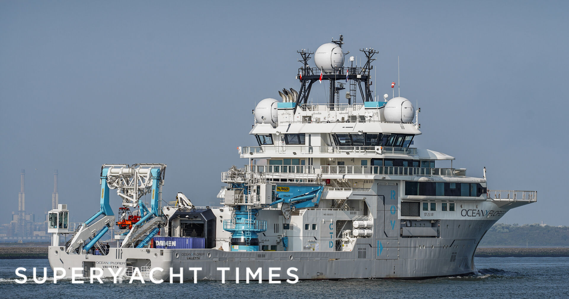 Expedition yacht OceanXplorer nearing delivery