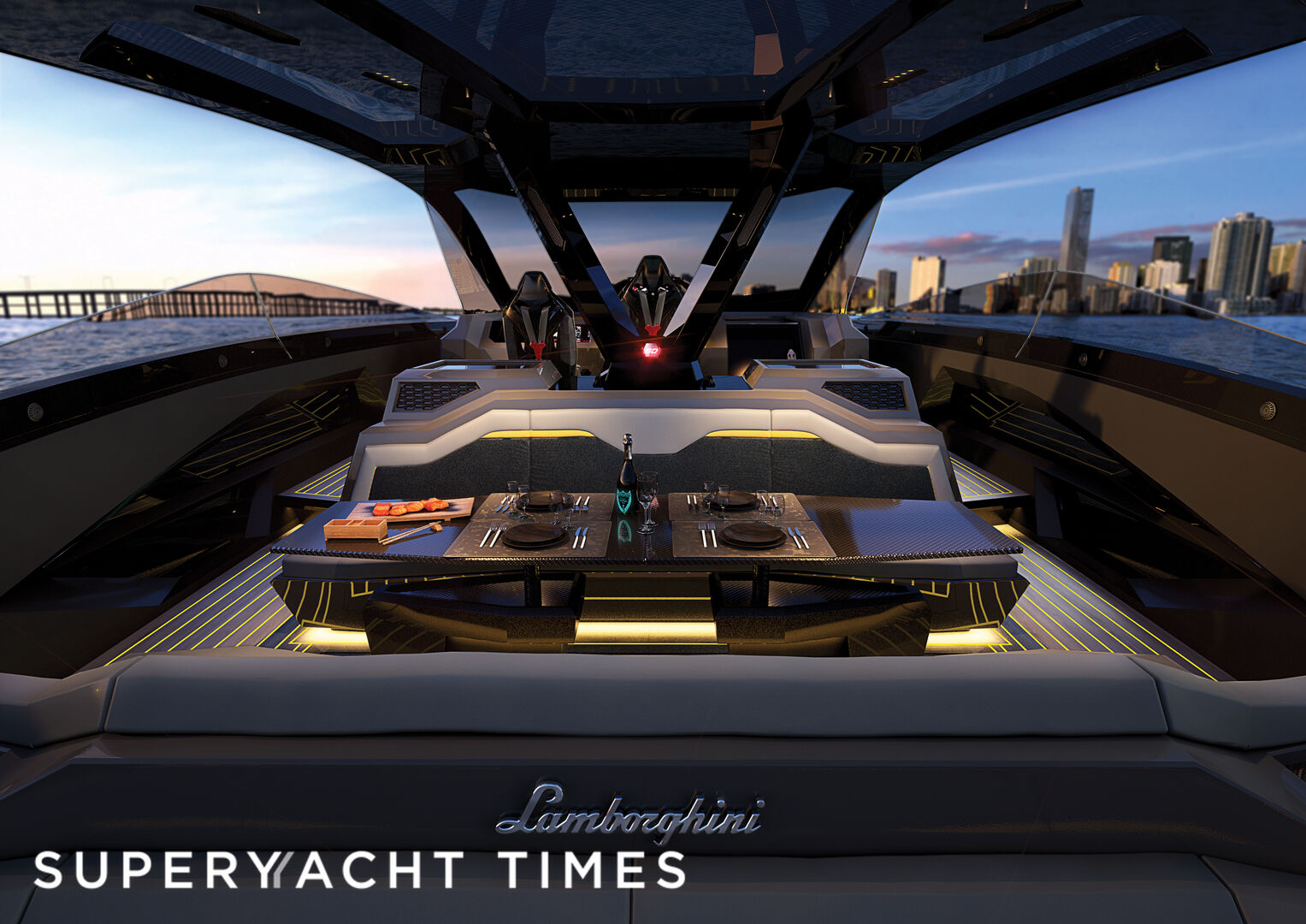The Lambo hyper yacht: Italian Sea Group’s new Lamborghini 63 project