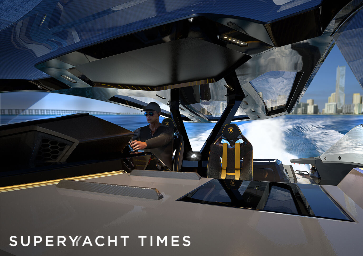 The Lambo hyper yacht: Italian Sea Group’s new Lamborghini 63 project