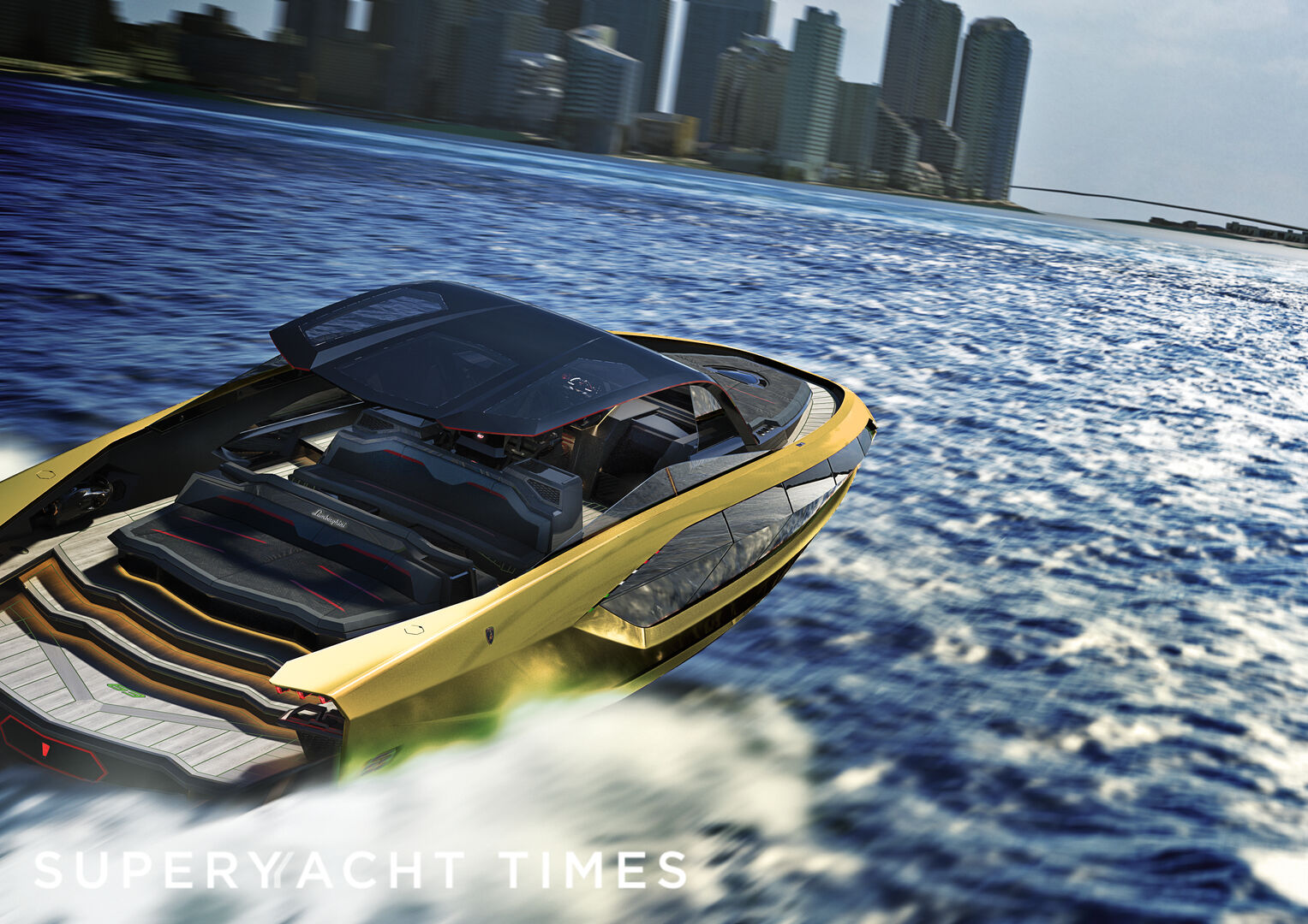 The Lambo hyper yacht: Italian Sea Group’s new Lamborghini 63 project