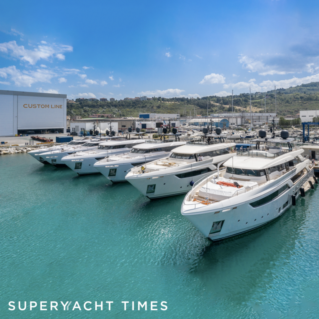 Custom Line launches 11 superyachts in 2020 so far