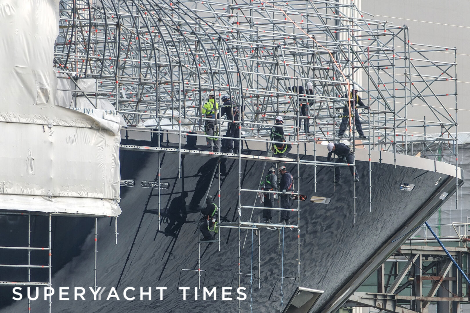 Preview: First glimpse of completed U116 explorer yacht