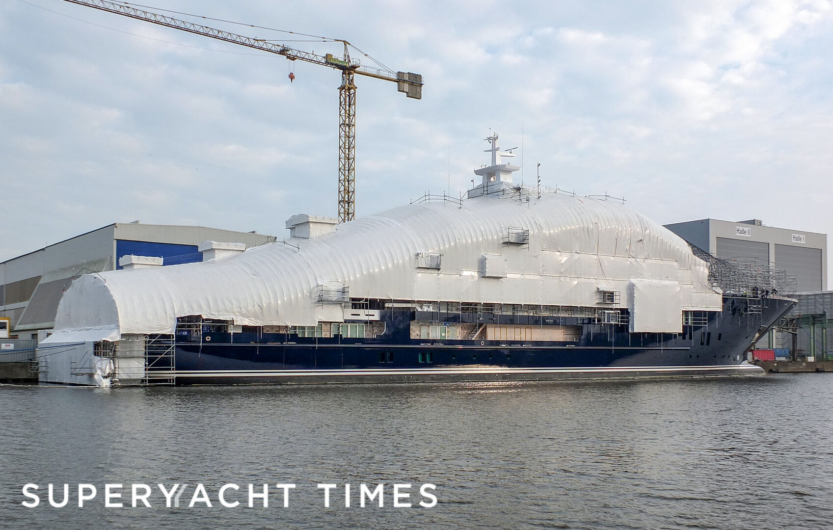 Preview: First glimpse of completed U116 explorer yacht