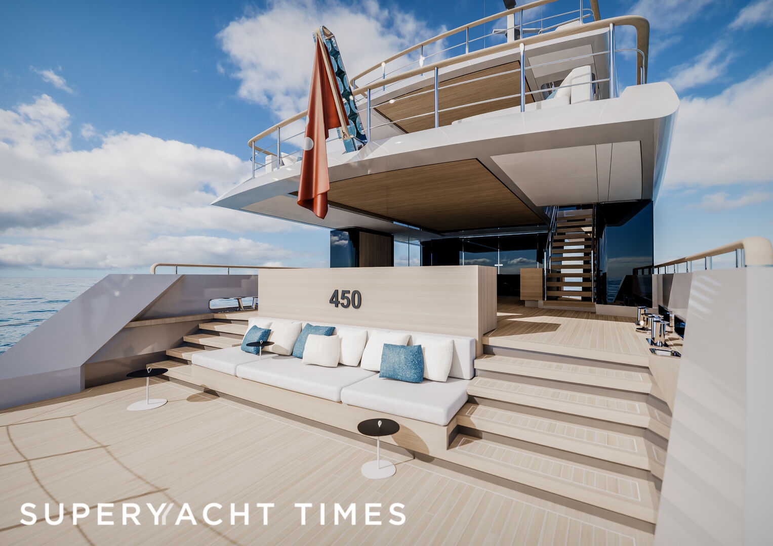 Tankoa and Cassetta launch new 45m superyacht concept: T450