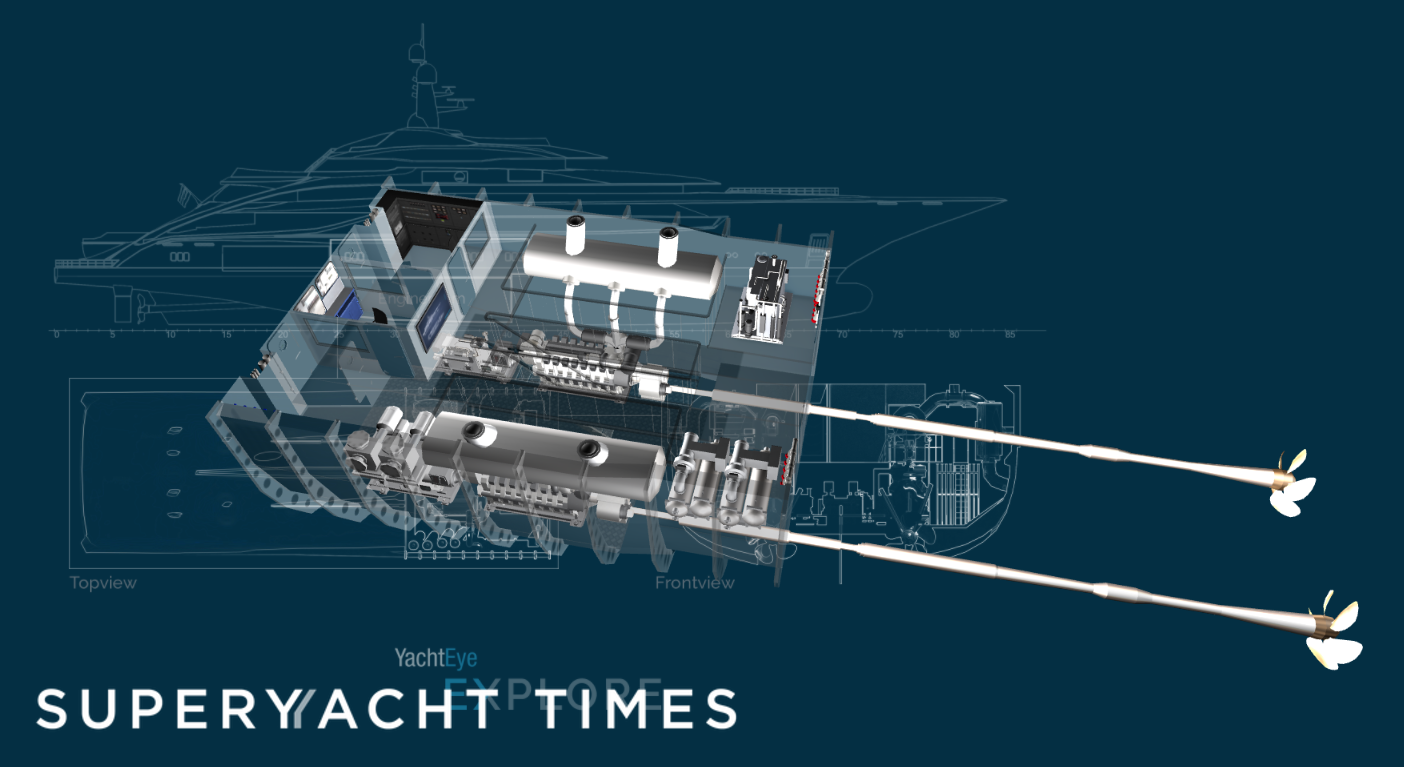 Visualise your Engine Room in 3D with YachtEye