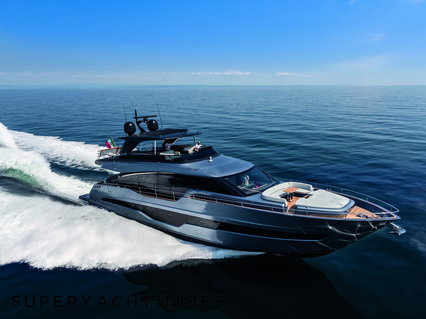 Inside Cranchi Yachts’ flagship yacht Settantotto
