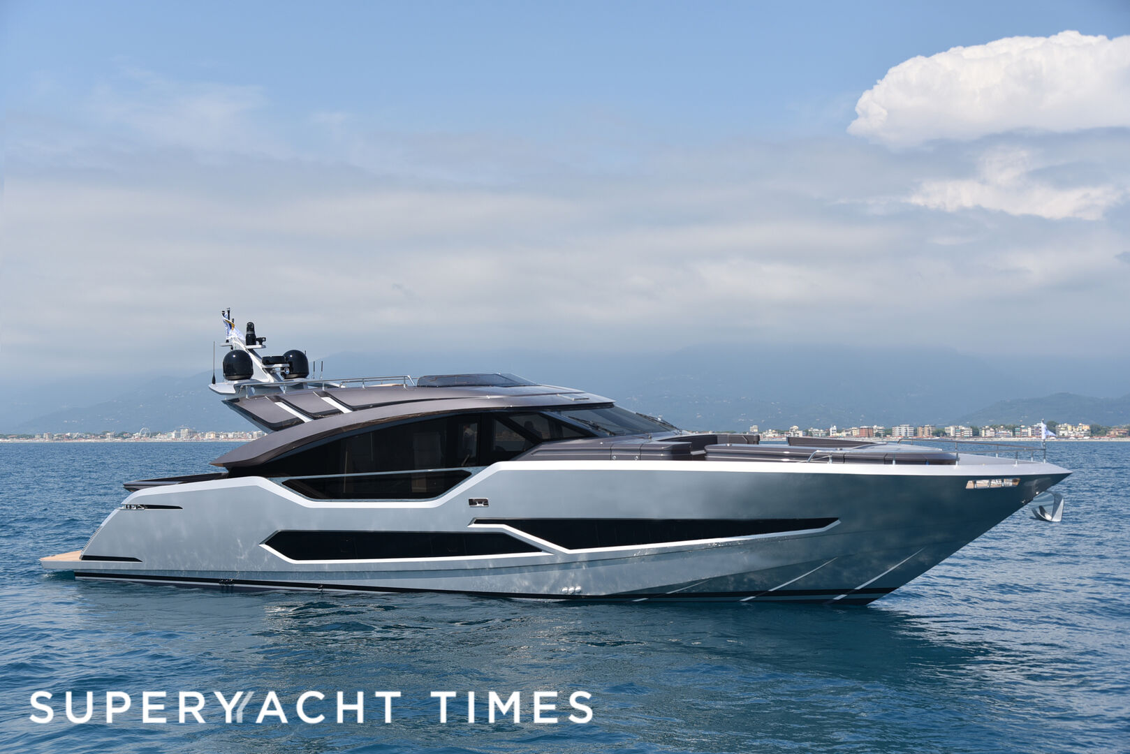 Super-fast 24m AB 80 yacht launched by AB Yachts