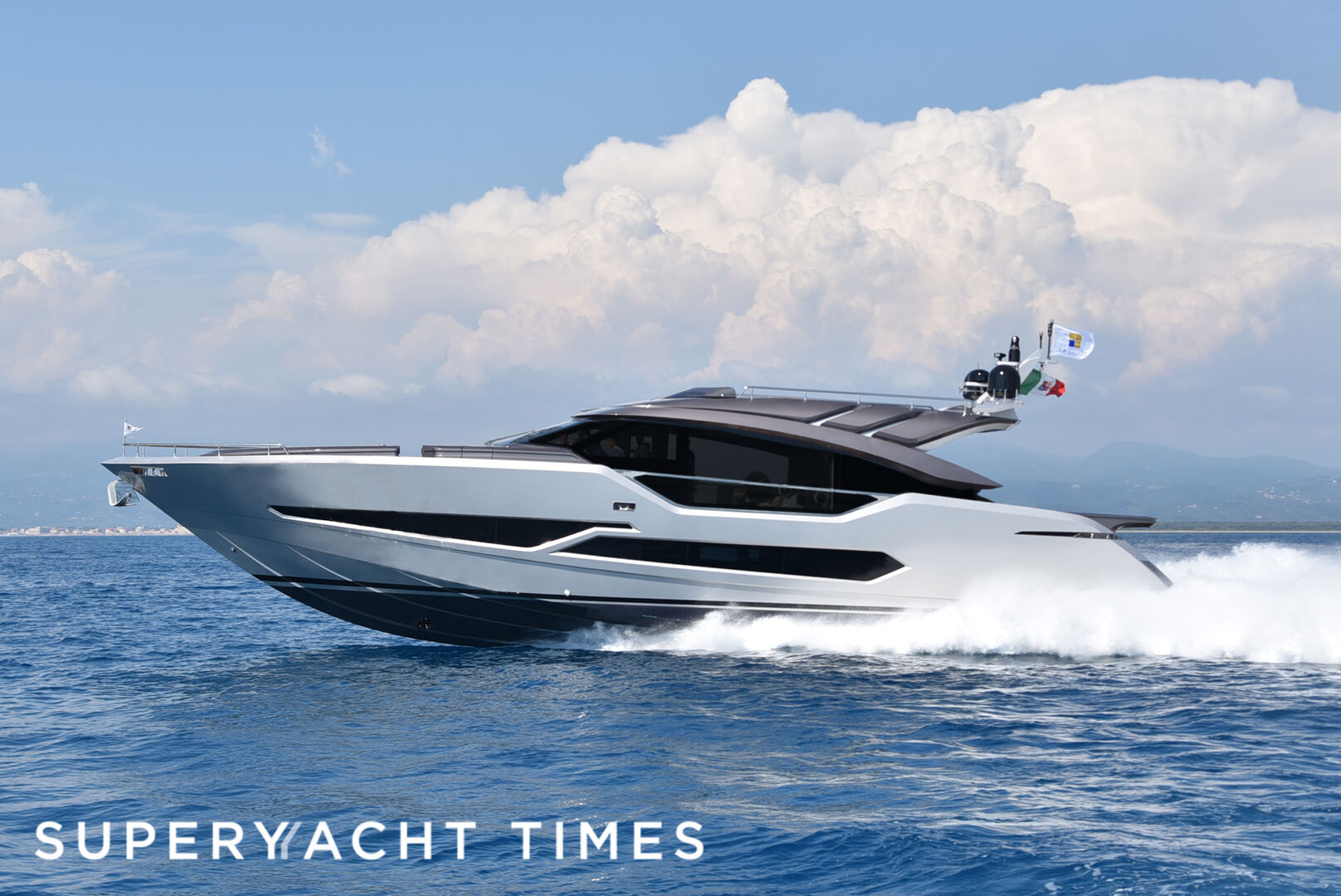 Super-fast 24m AB 80 yacht launched by AB Yachts