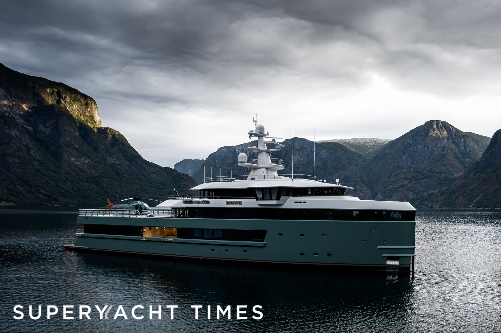 In Pictures: 62m SeaXplorer yacht Anawa in Norway on maiden voyage