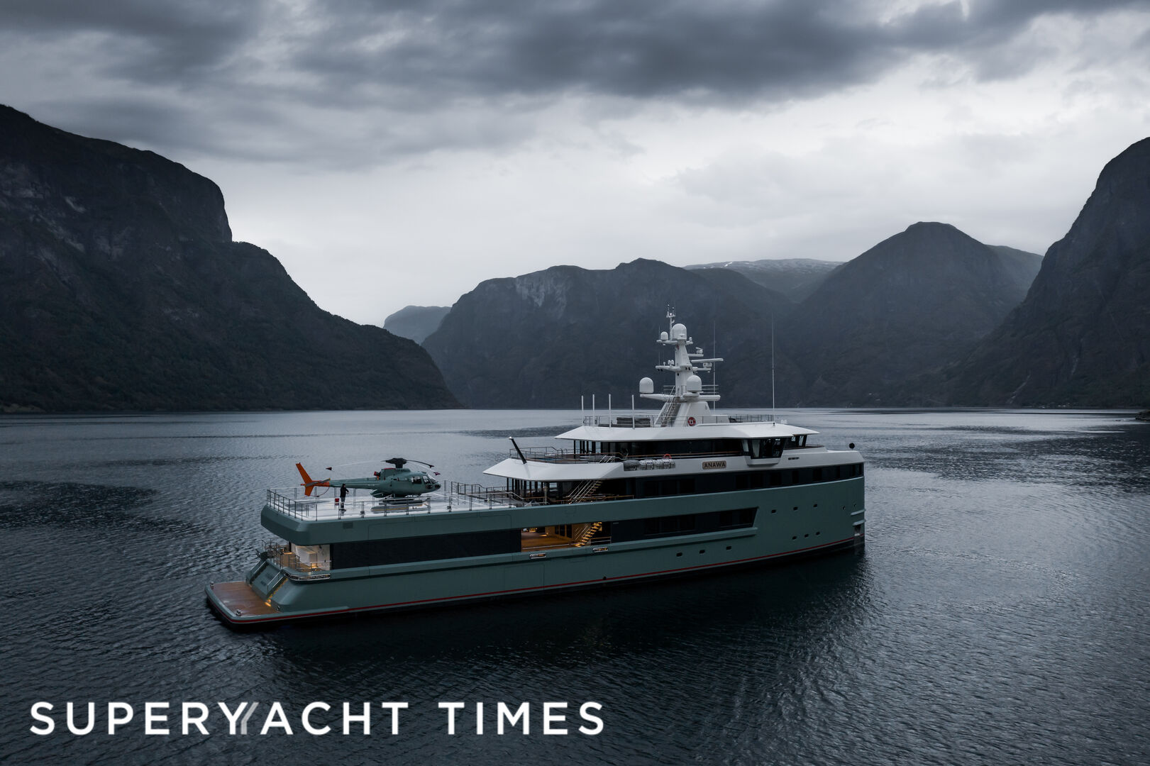 In Pictures: 62m SeaXplorer yacht Anawa in Norway on maiden voyage