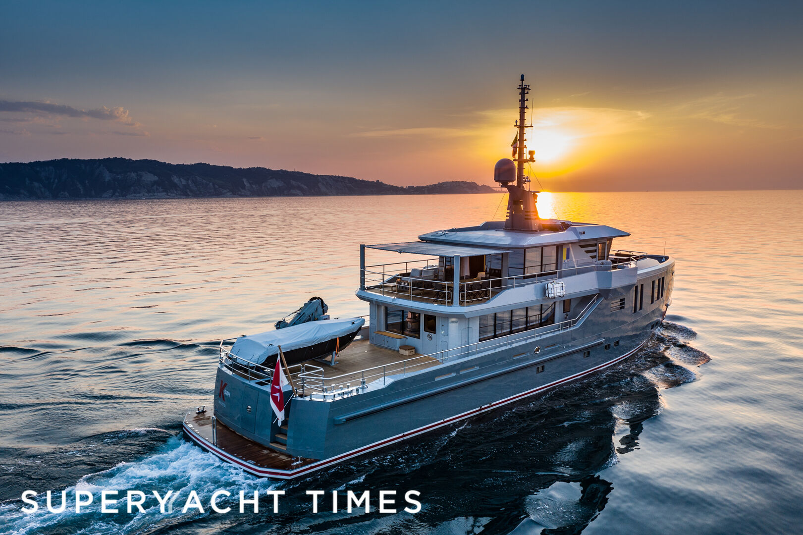 CPN delivers 37m explorer yacht K-584