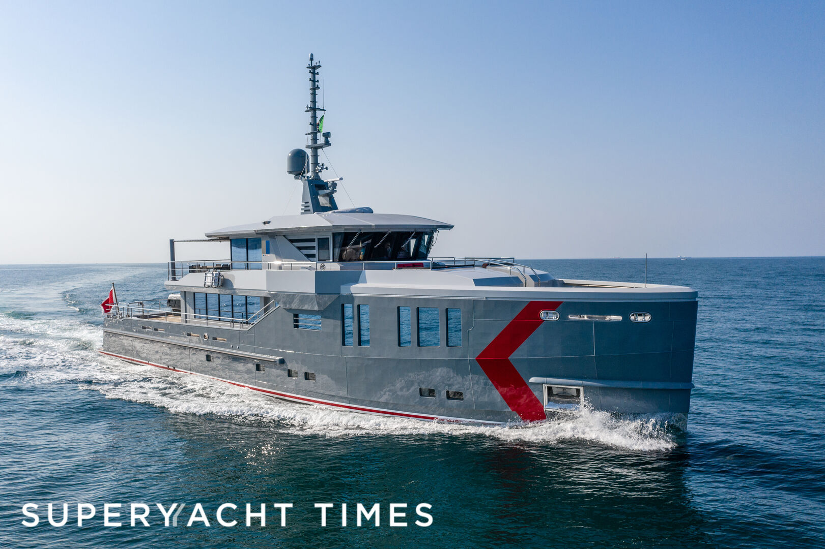 CPN delivers 37m explorer yacht K-584