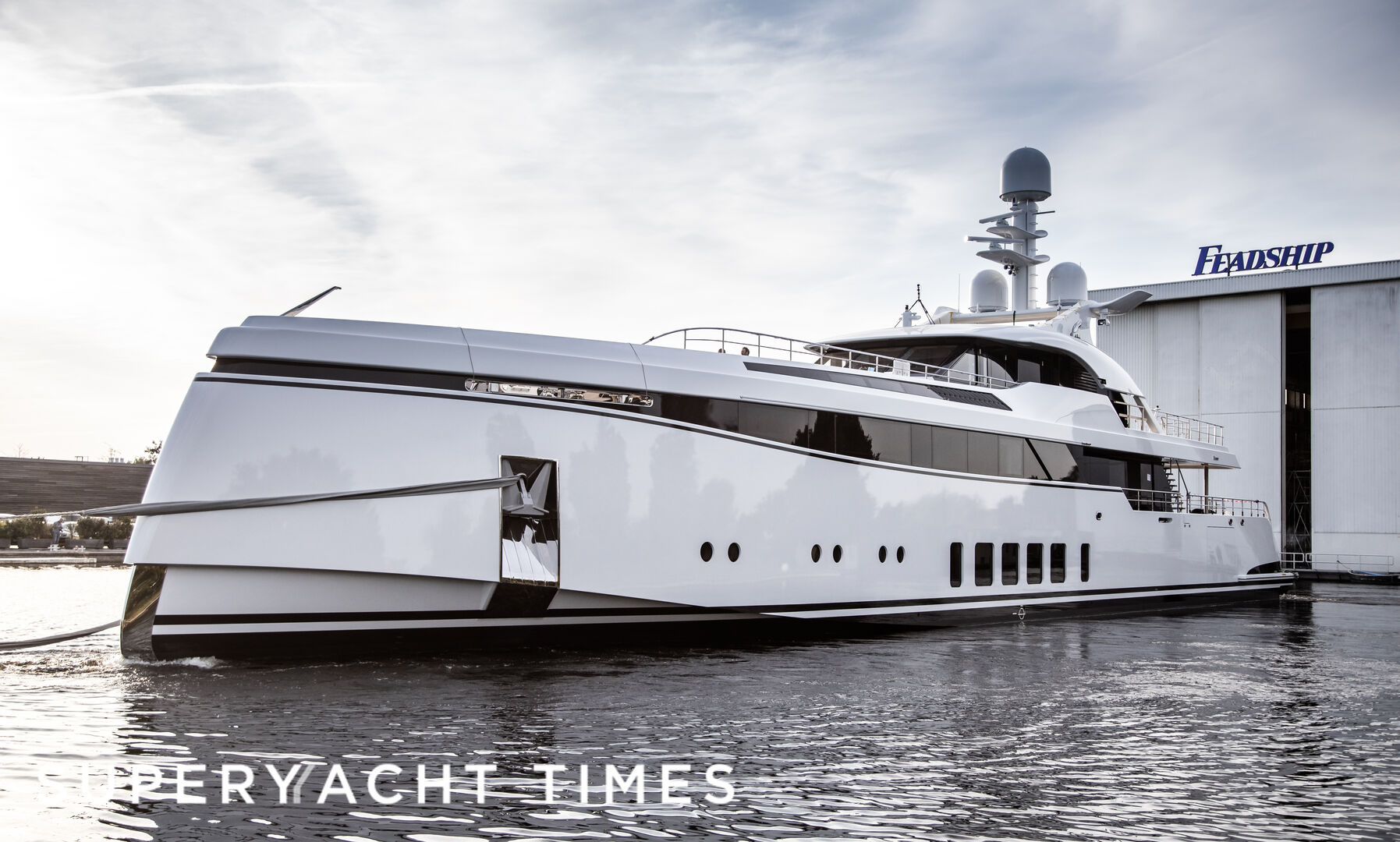 Feadship launches 50m fast yacht project 706