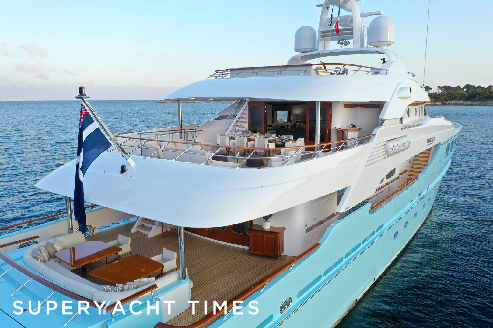 Hakvoort’s 45m motor yacht Awatea on the market