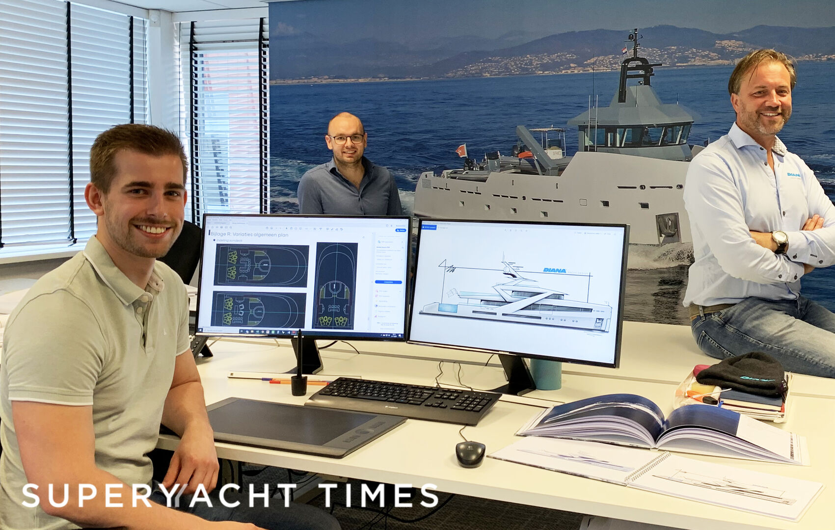 From sketch to concept: A day in the life of a superyacht exterior designer