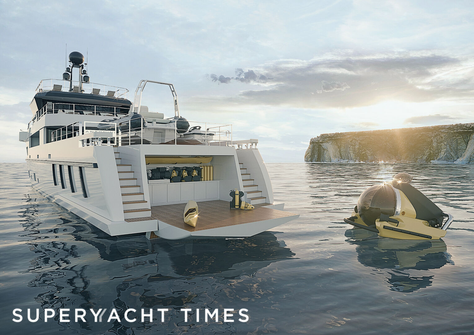 New UP40 Explorer concept revealed by Antonini Navi