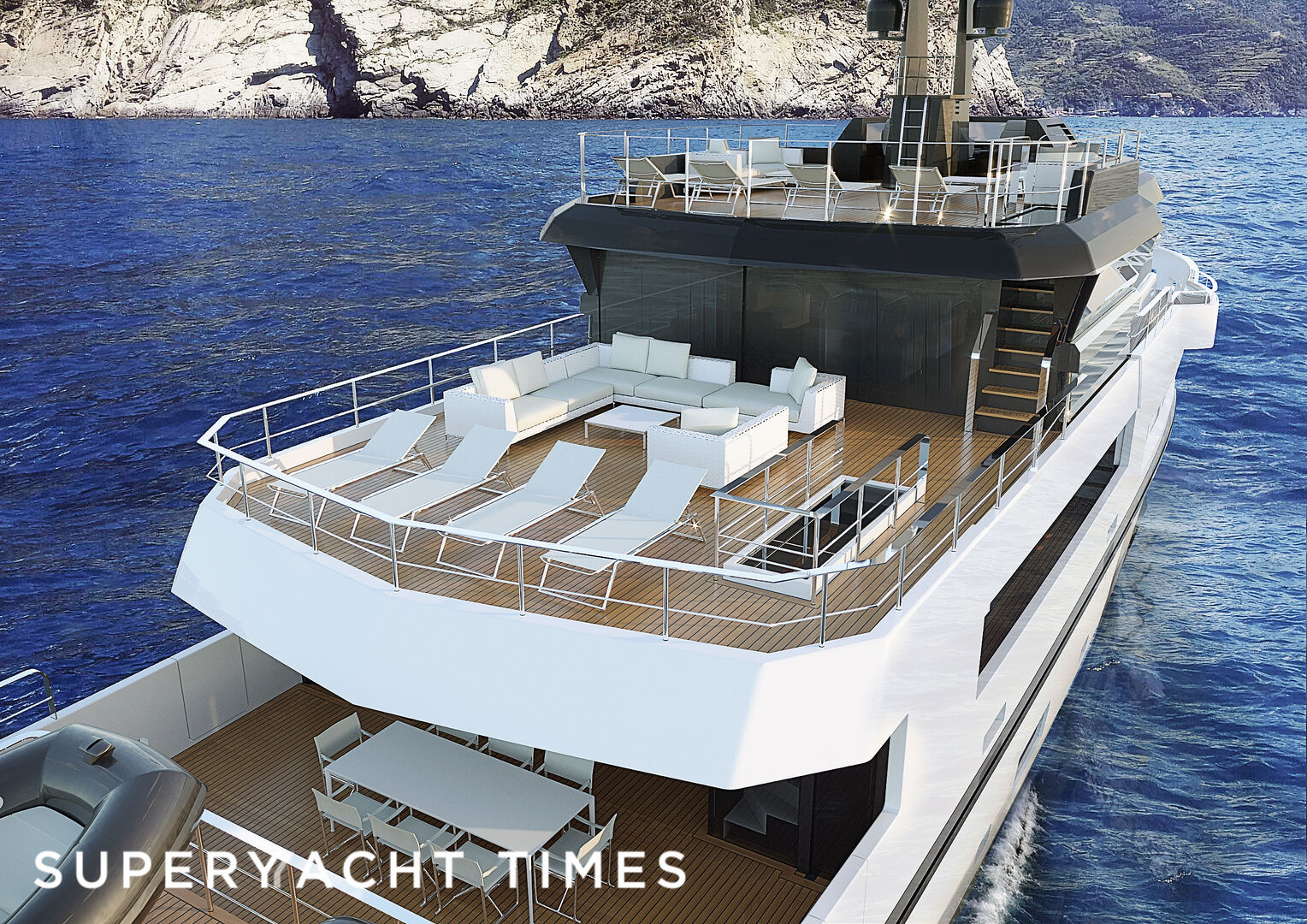 New UP40 Explorer concept revealed by Antonini Navi