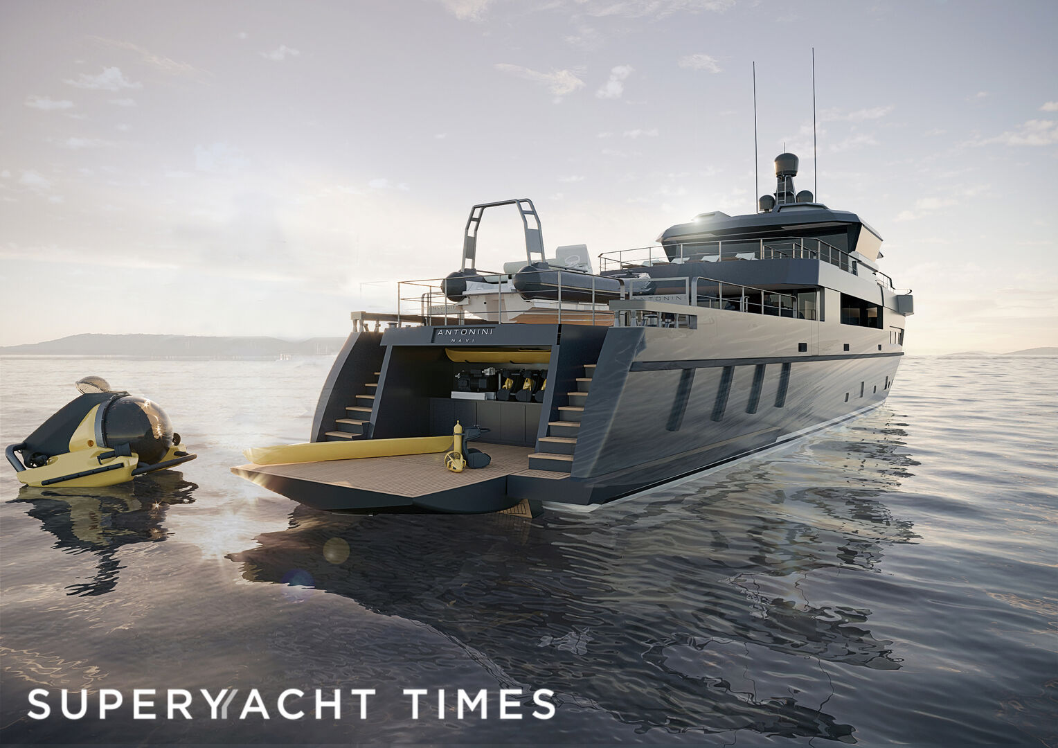 New UP40 Explorer concept revealed by Antonini Navi