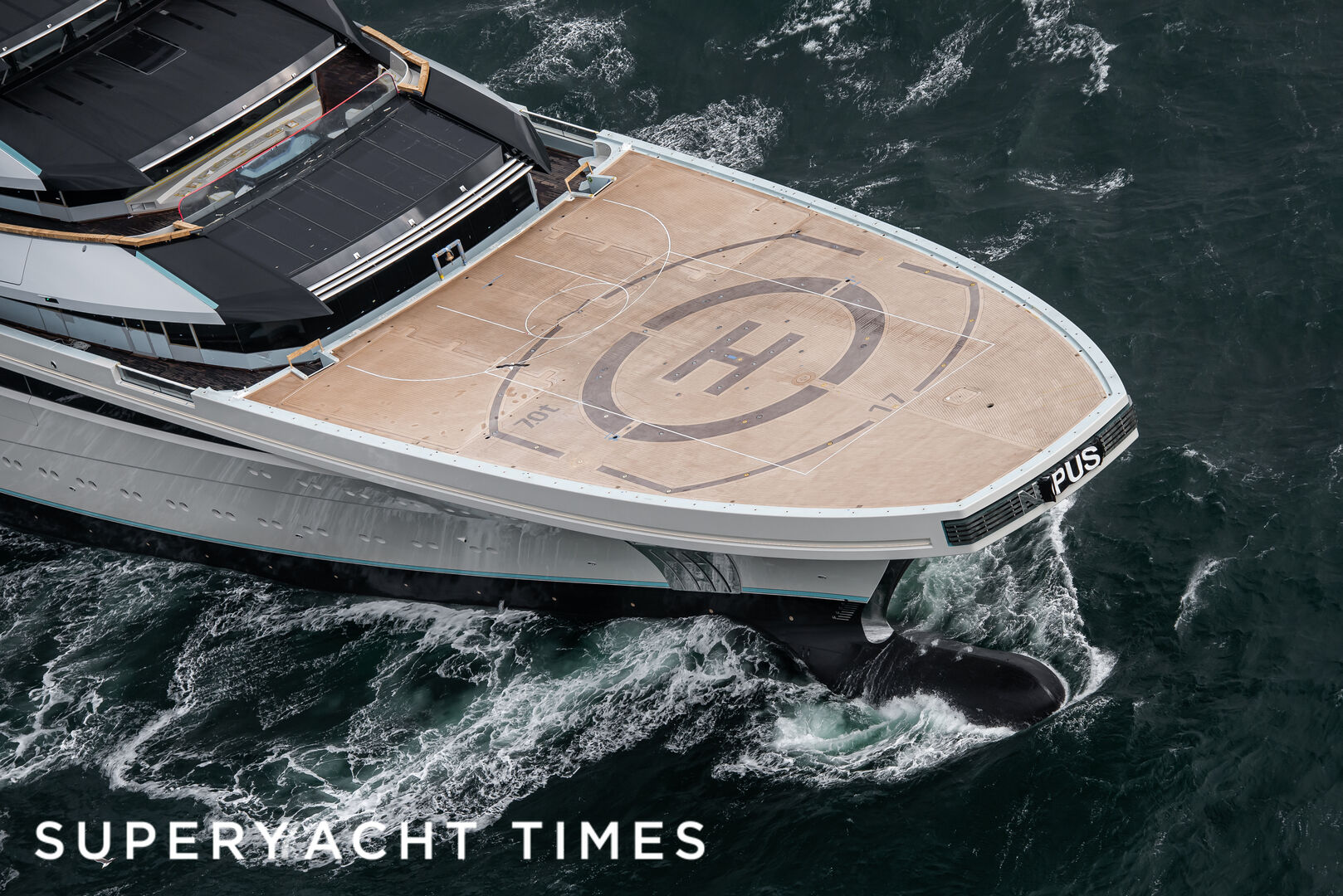 In Pictures: The new 142m Lürssen Opus at sea