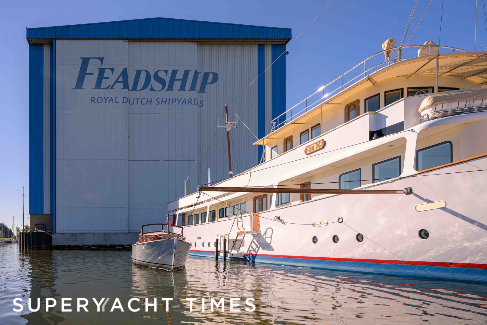 Classic 1954 yacht Istros rebuild completed