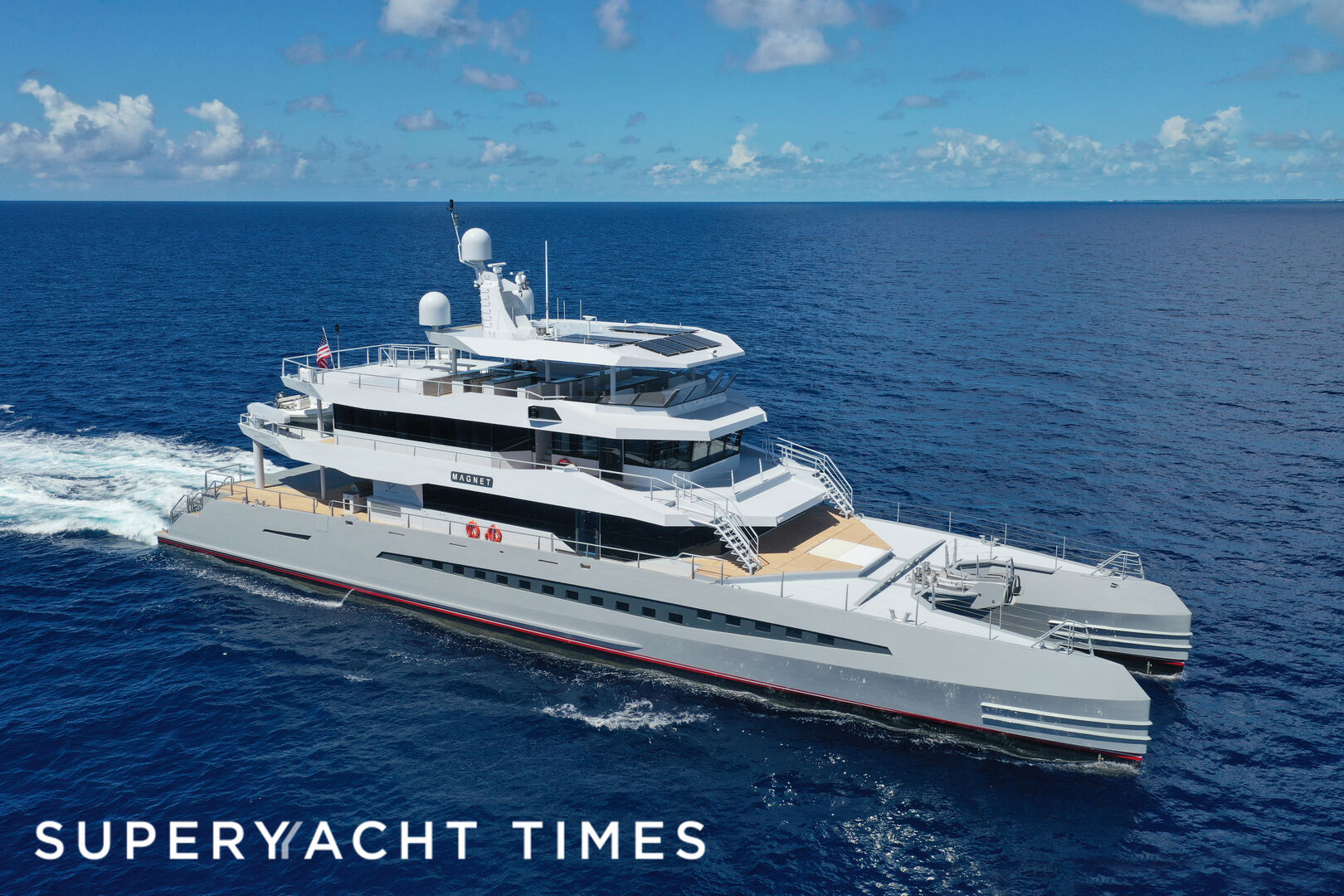 First Look: Metal Shark completes 48m expedition catamaran Magnet