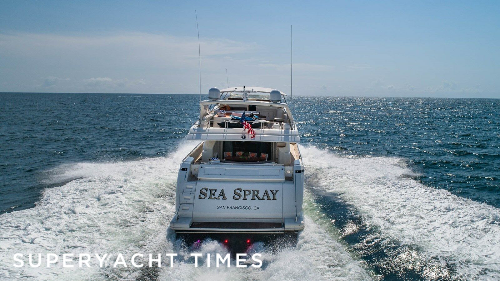 Sold: 29m Custom Line yacht Sea Spray
