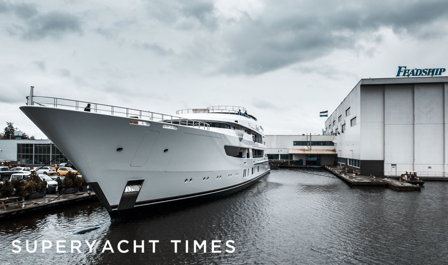 Feadship launches 77m motor yacht Boardwalk