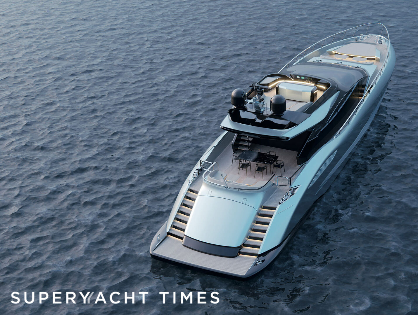 Sixth 32m Overmarine Mangusta 104 REV motor yacht launched