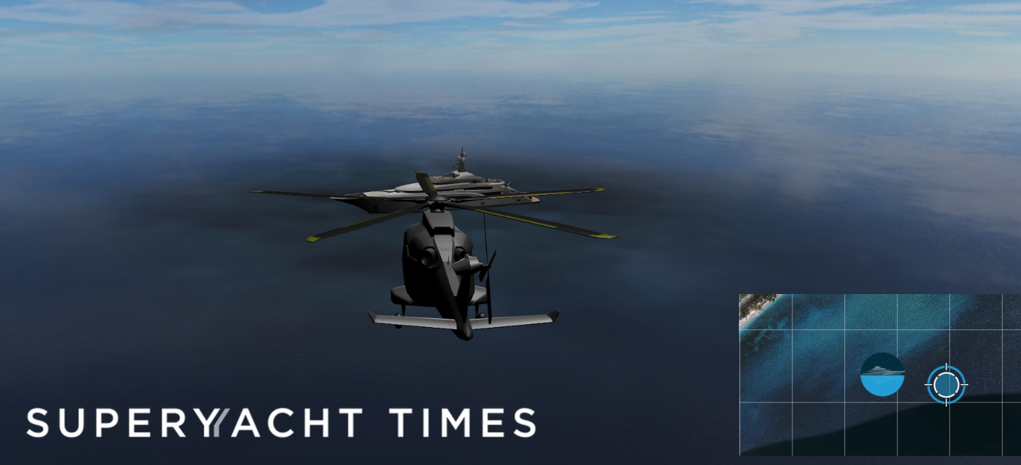 SuperYacht Times launches real-time helicopter tracking with YachtEye
