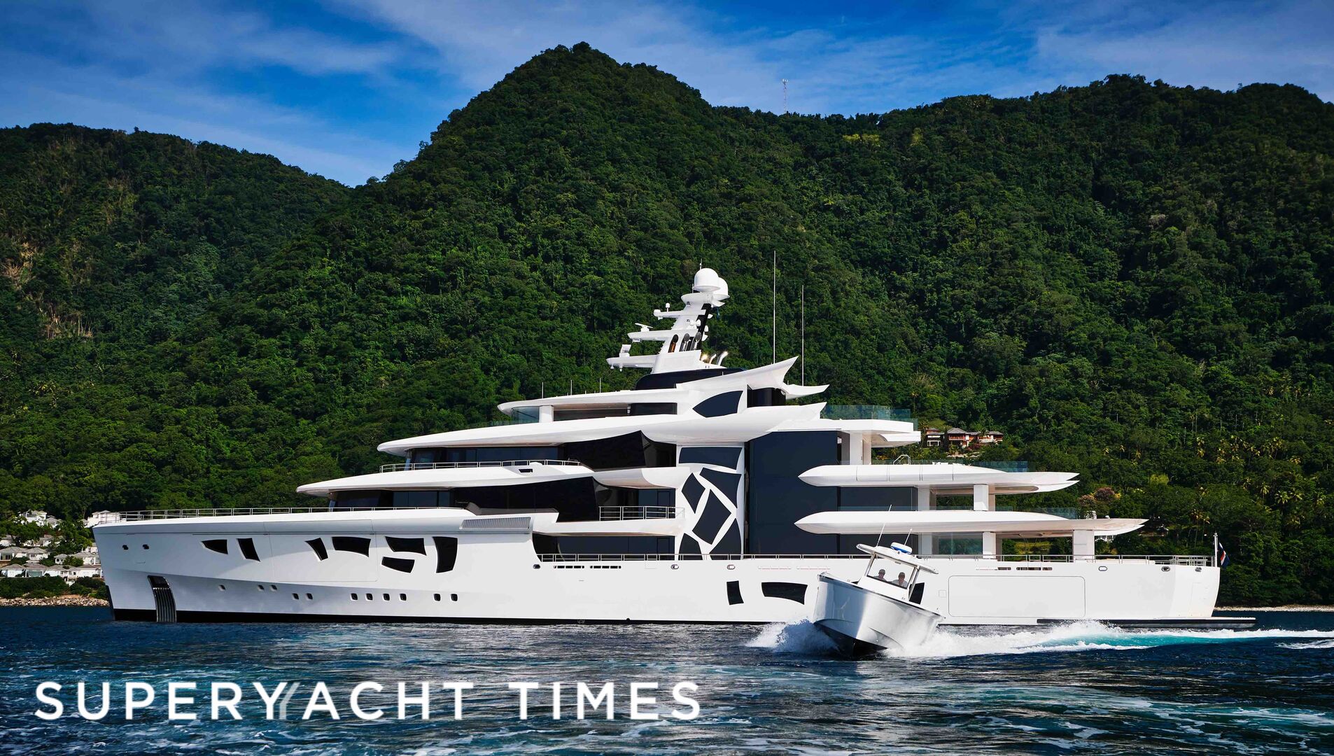 Up close with Nobiskrug's edgy superyacht Artefact in the Caribbean