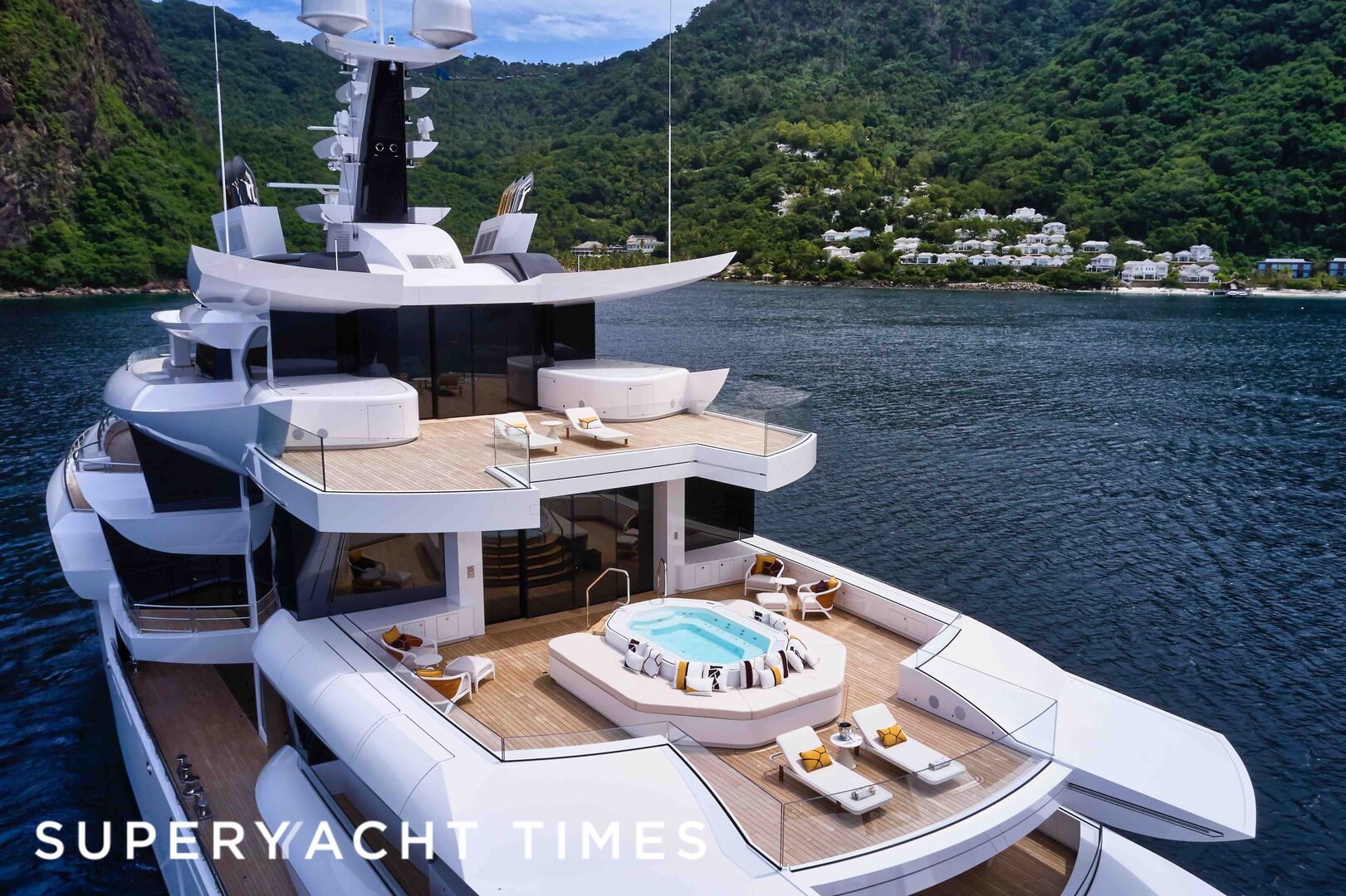 Up close with Nobiskrug's edgy superyacht Artefact in the Caribbean