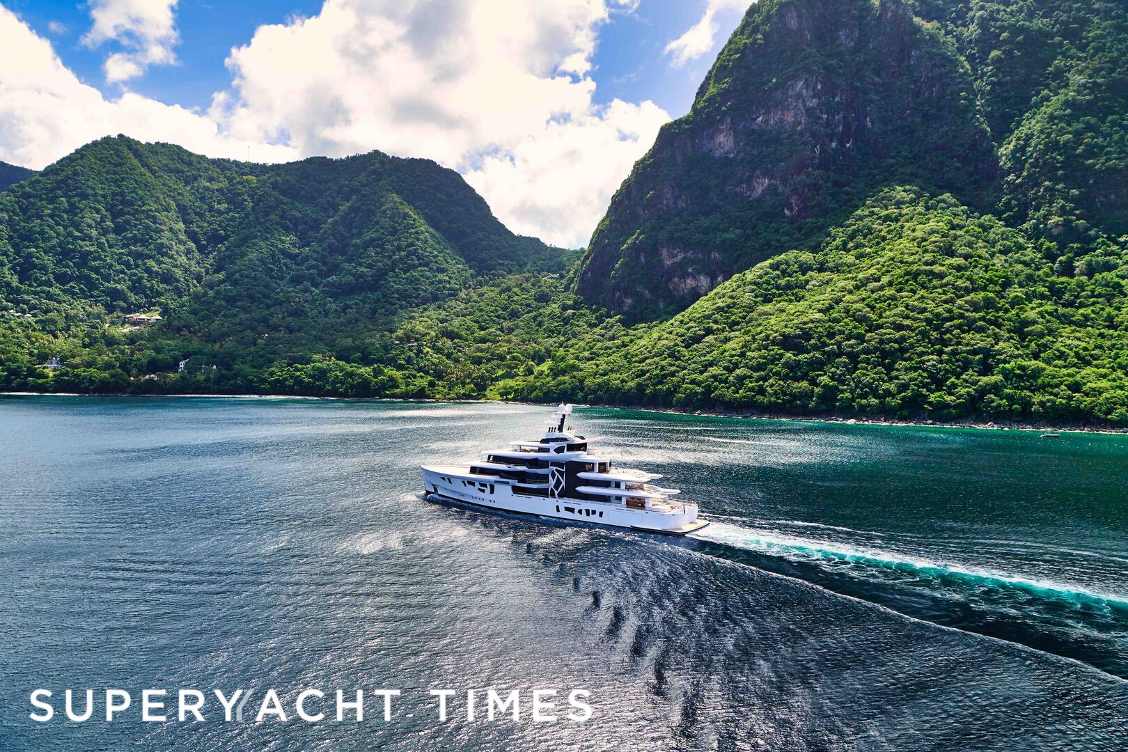 Up close with Nobiskrug's edgy superyacht Artefact in the Caribbean