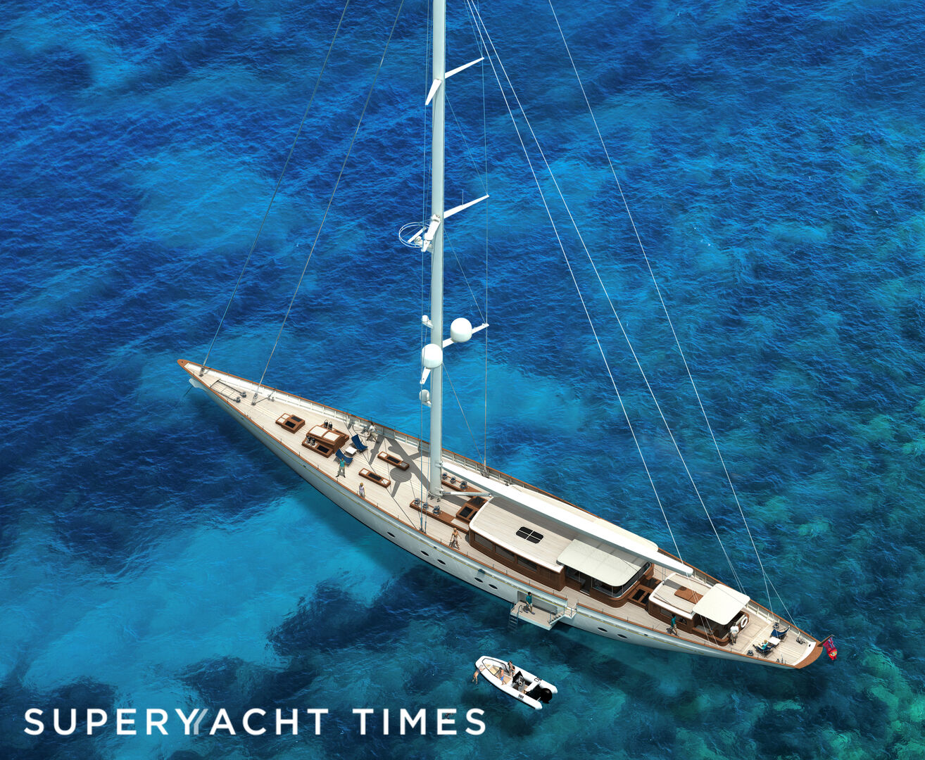 Turquoise announces construction of new 51m sailing yacht Rainbow II