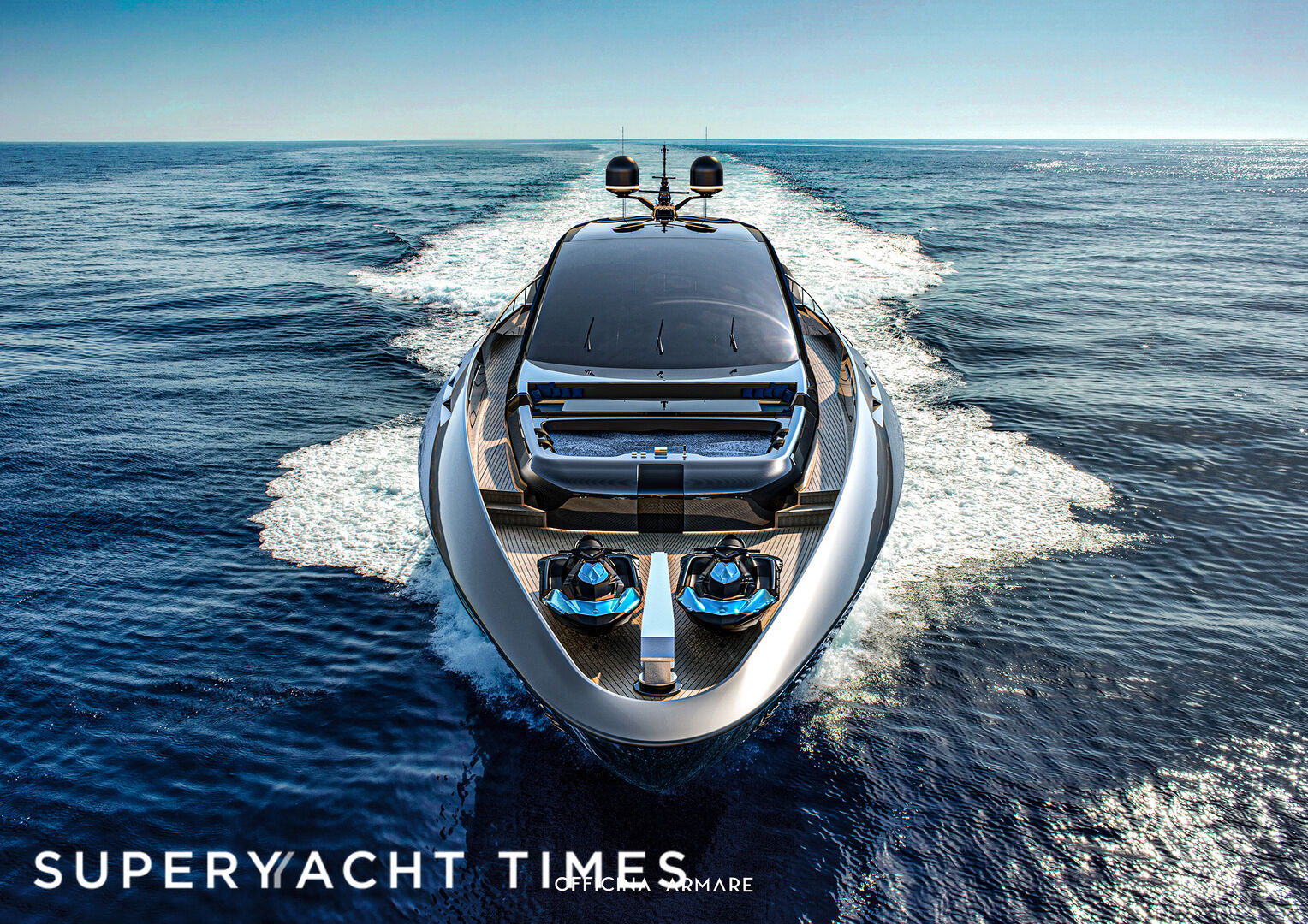 BadGal: The all-black 43m sporty superyacht concept by Officina Armare