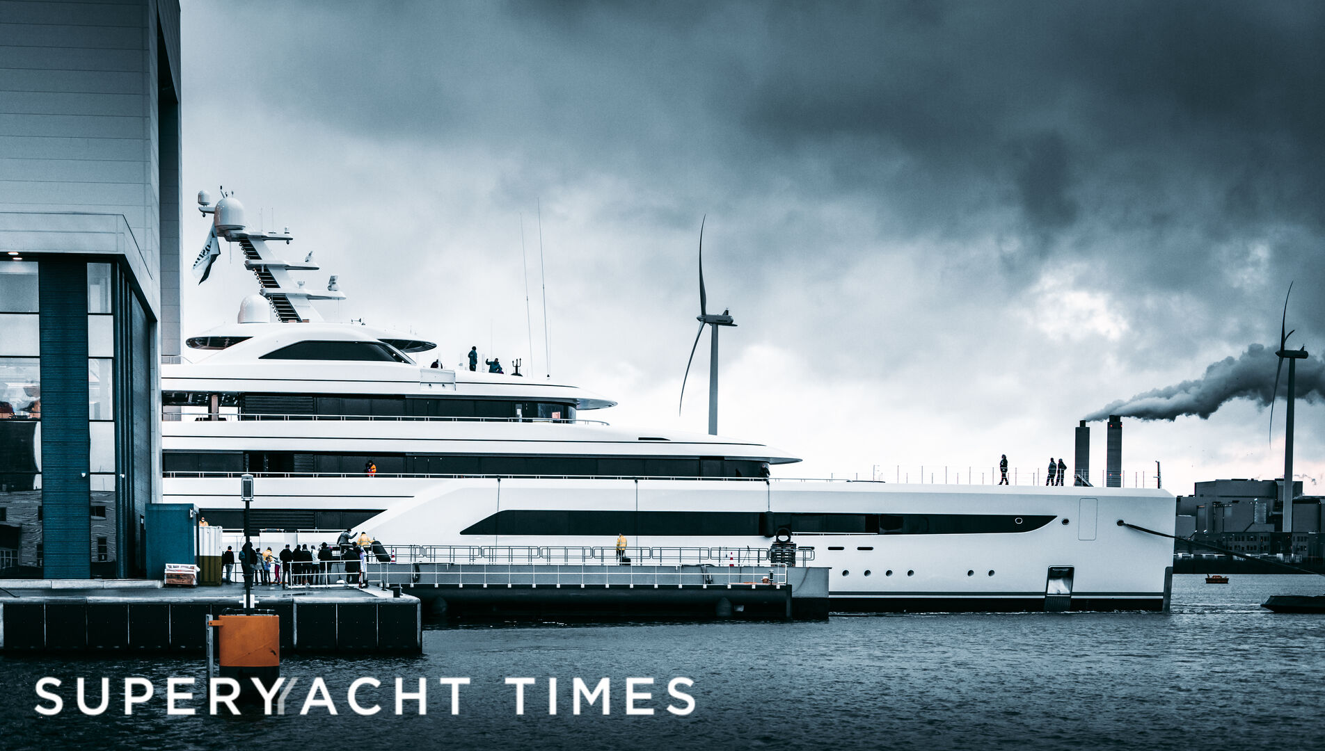 Feadship launches 88m Project 816 in Amsterdam