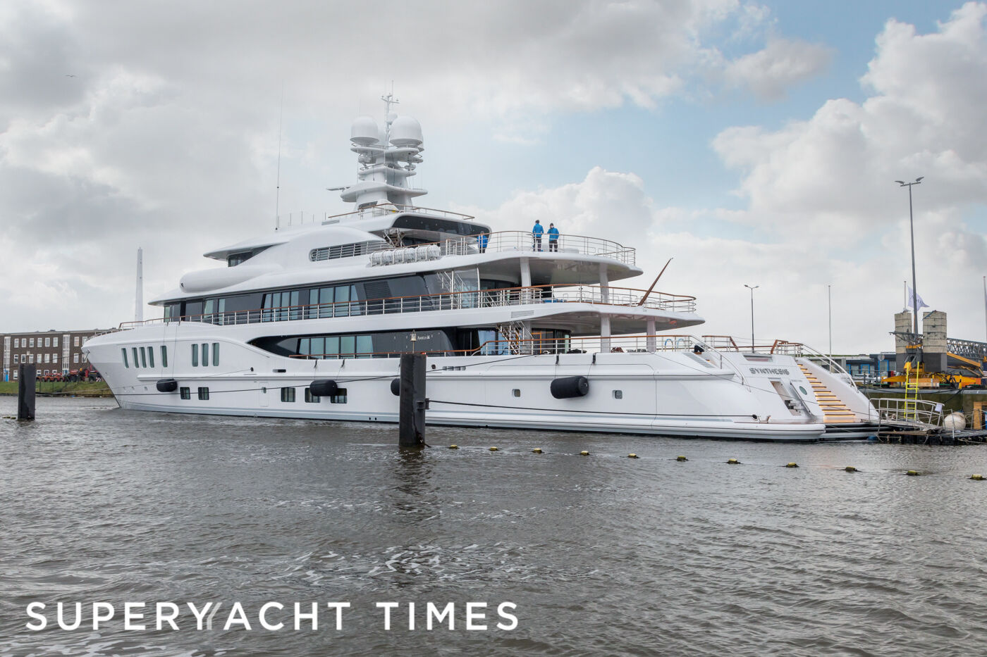 74m custom Amels yacht Synthesis delivered to experienced owner