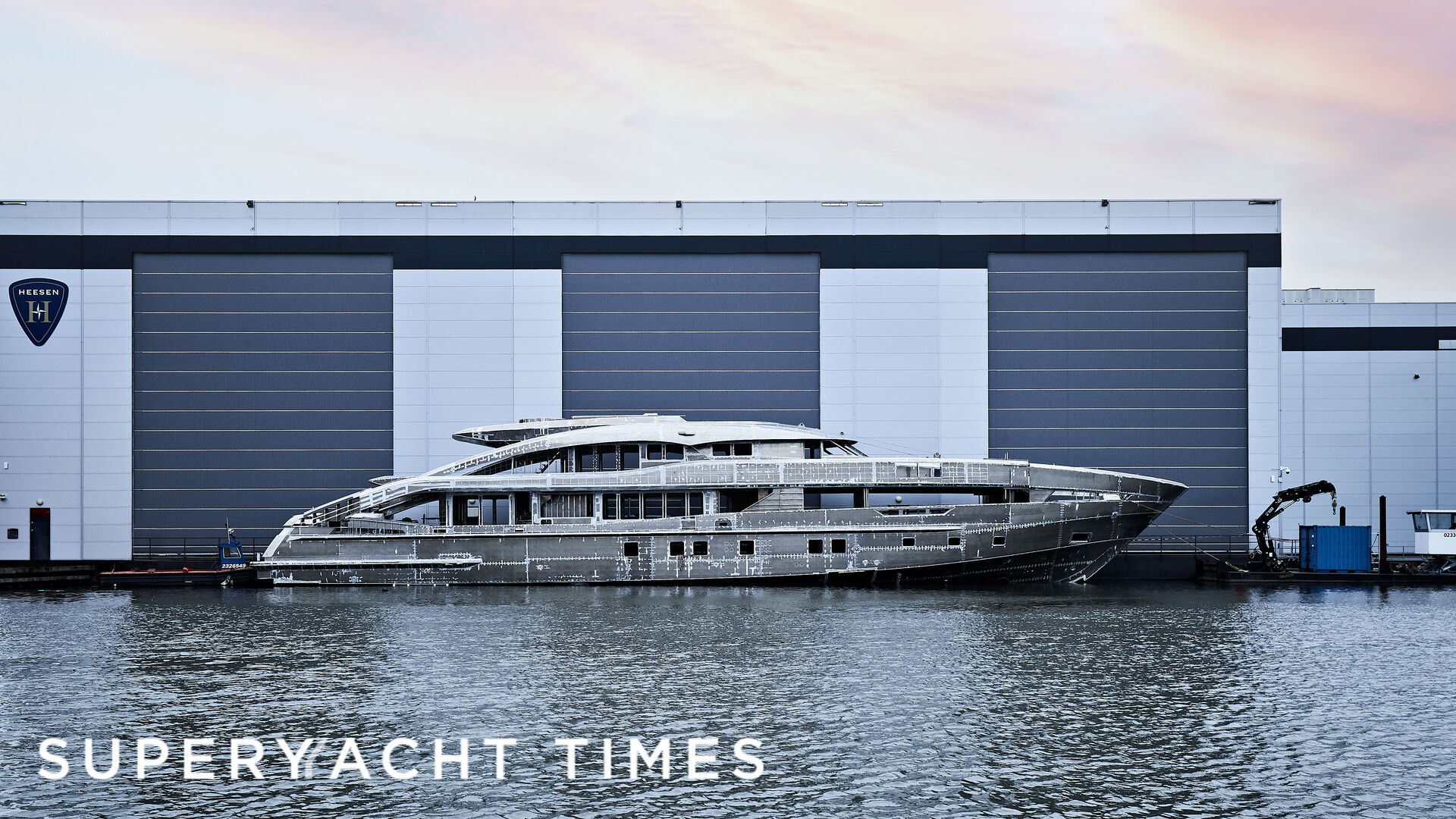 Construction underway on 50m Heesen yacht Project Sapphire