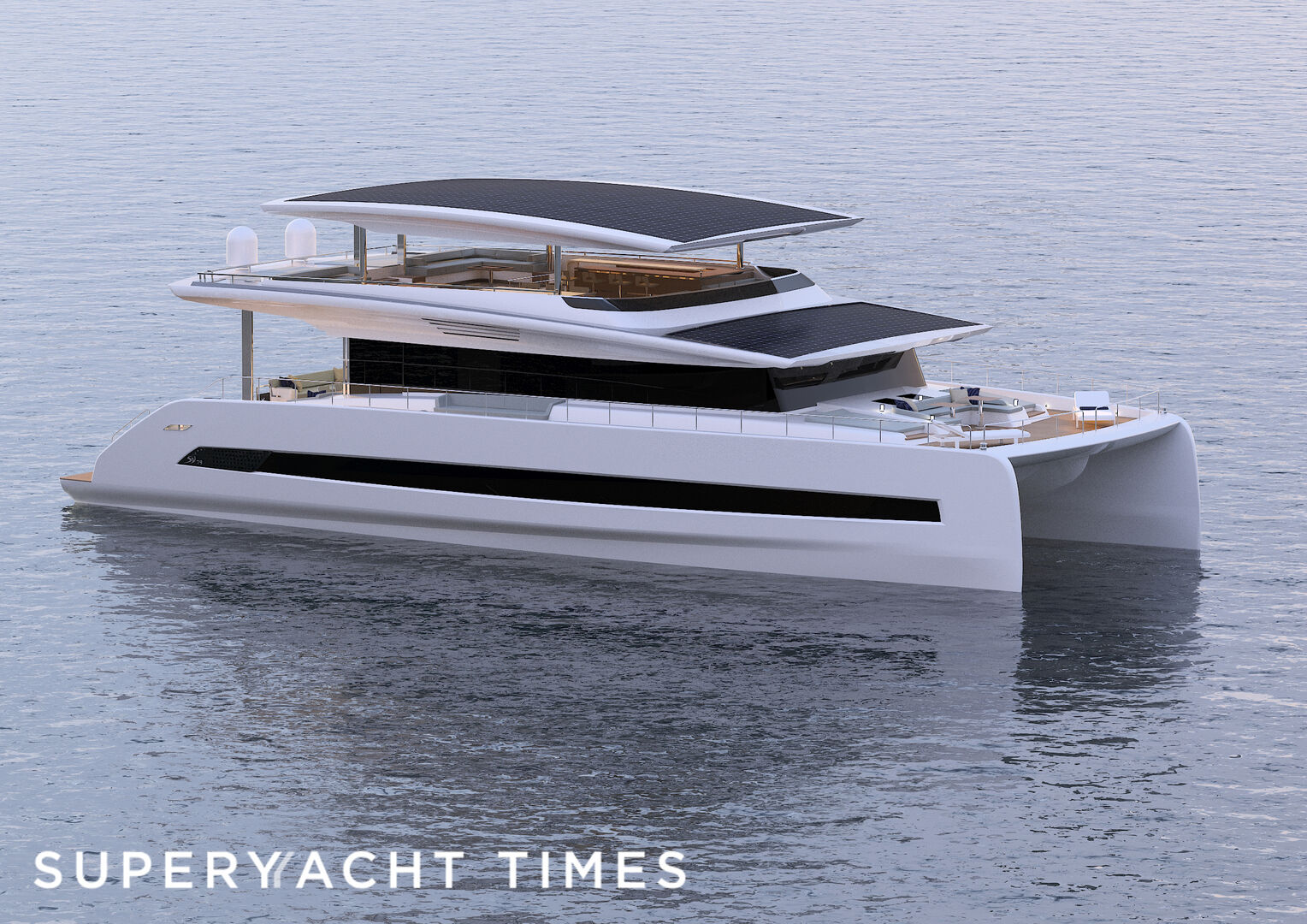 Solar-electric Silent 80 Tri-Deck catamaran: Three units sold