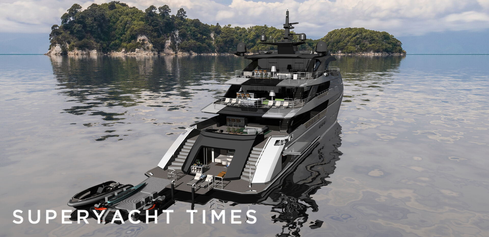 New energy-efficient 55m yacht concept inspired by Olivia O