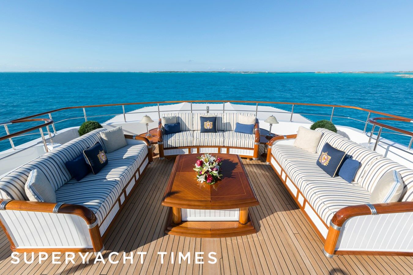 Onboard 61m CRN superyacht Katharine showcasing a chateau-inspired design Onboard 61m CRN superyacht Katharine showcasing a chateau-inspired design