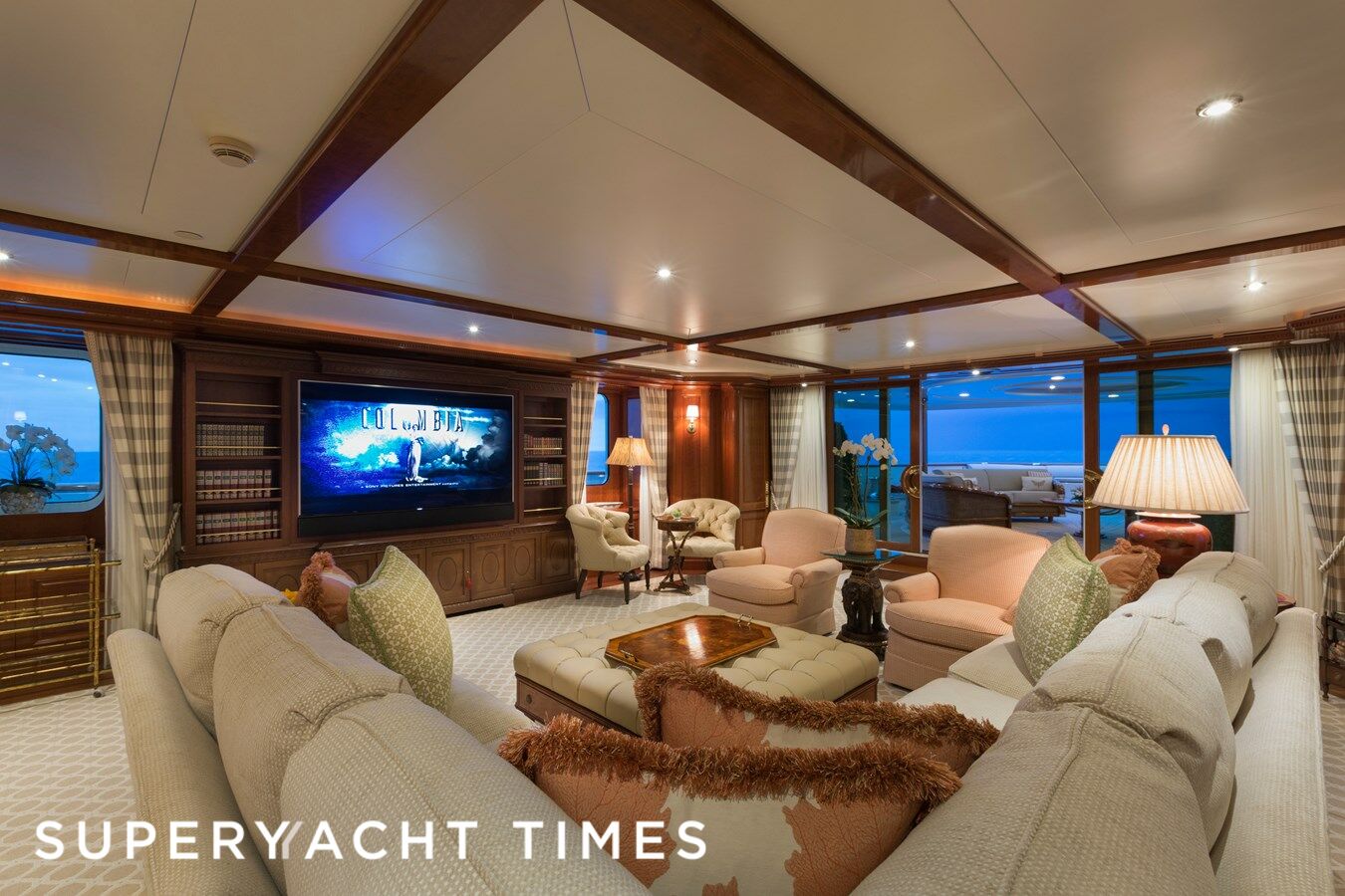 Onboard 61m CRN superyacht Katharine showcasing a chateau-inspired design Onboard 61m CRN superyacht Katharine showcasing a chateau-inspired design