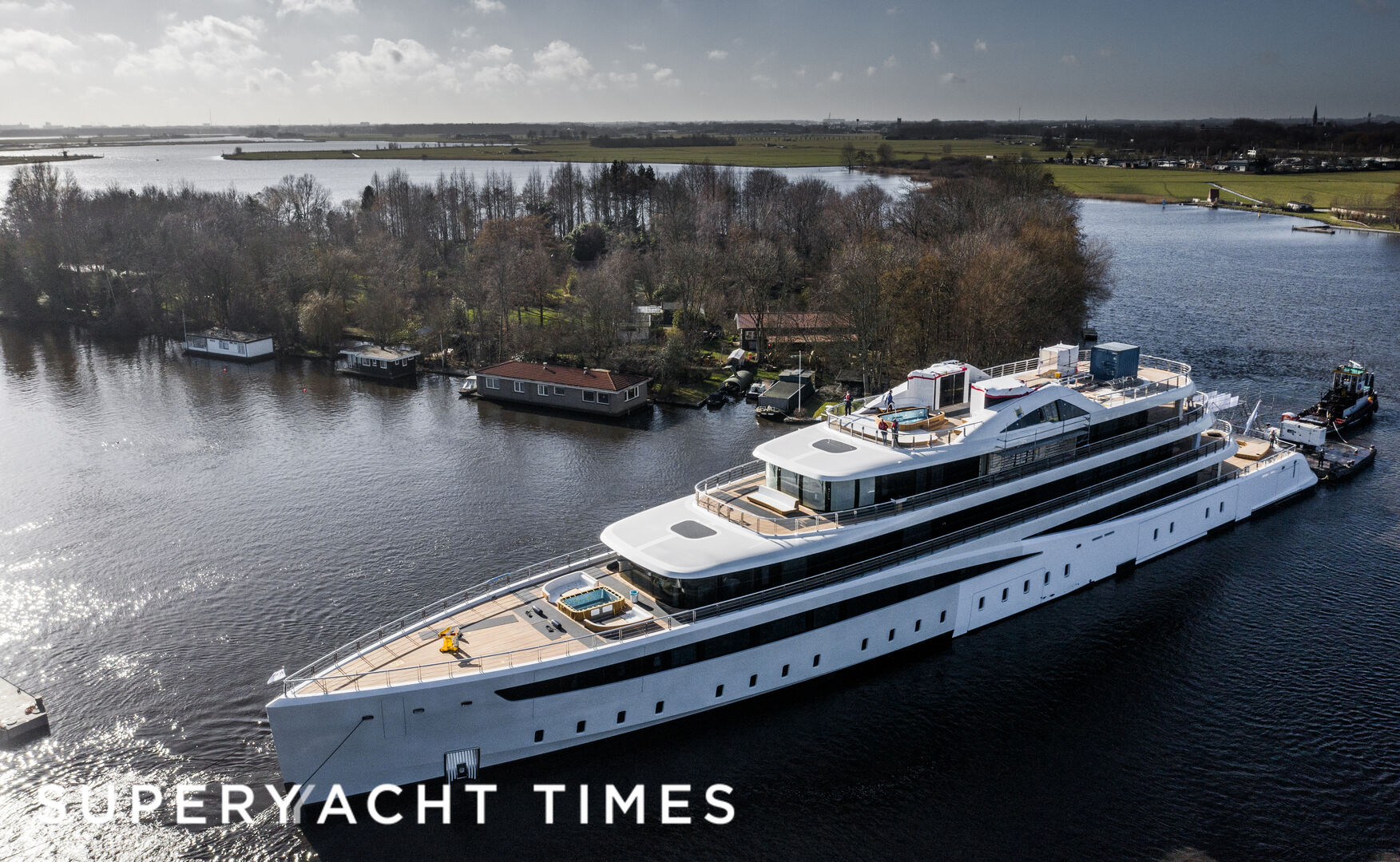 Feadship launches 94m hybrid superyacht Project 817