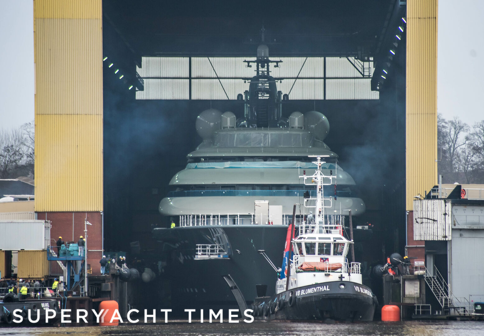 Exclusive: Lürssen launches 130m+ secret superyacht project