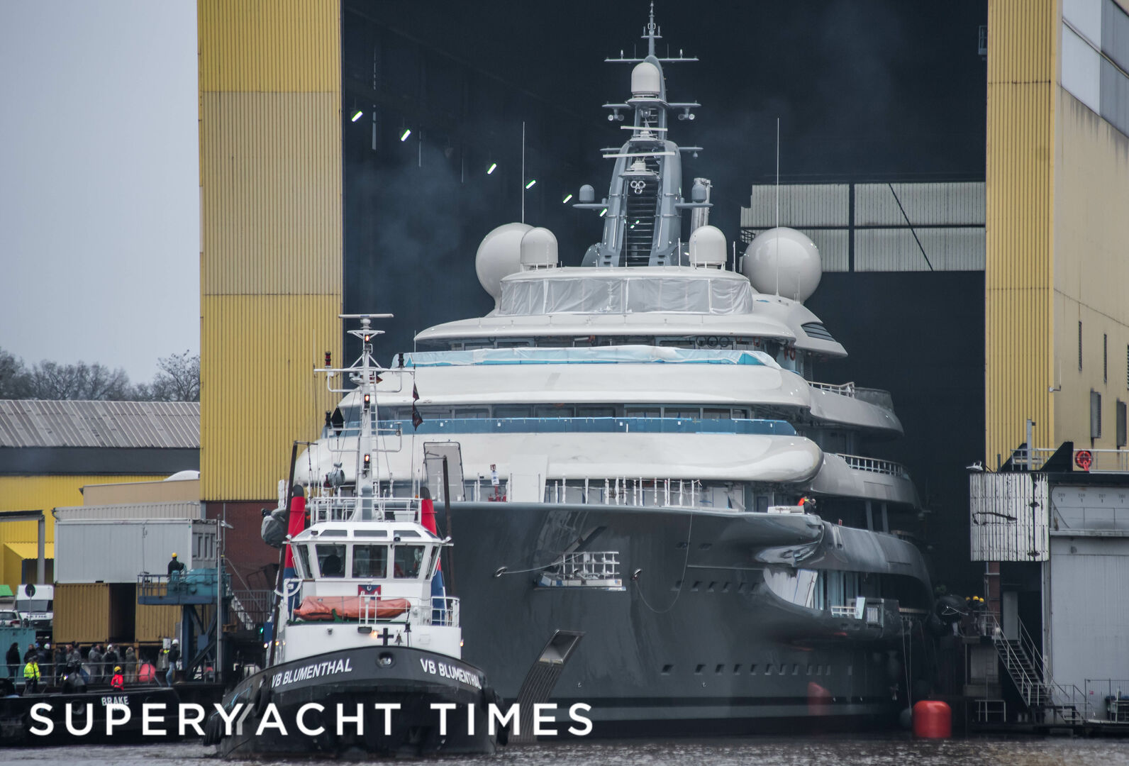 Exclusive: Lürssen launches 130m+ secret superyacht project