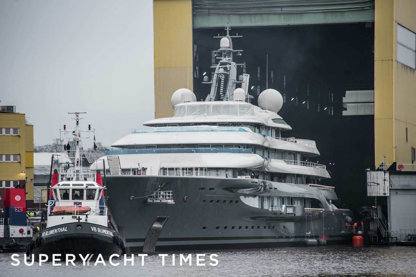 Exclusive: Lürssen launches 130m+ secret superyacht project